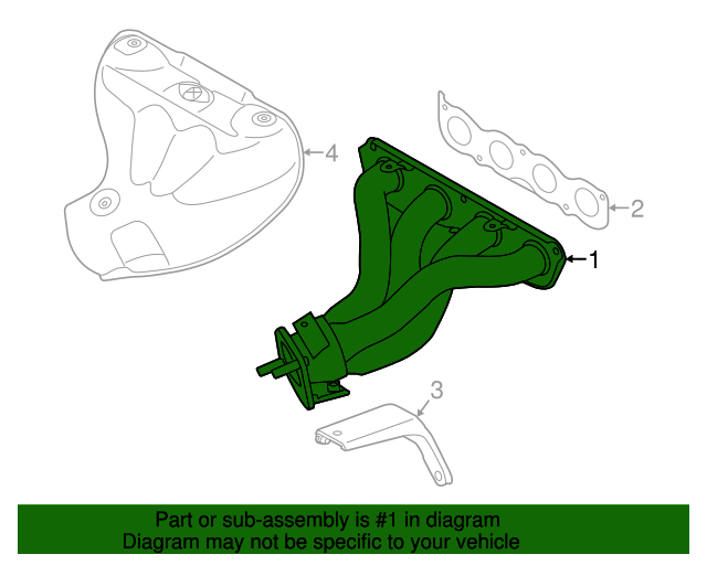 28510-2E000 - Exhaust Manifold 2012-2019 Kia | Kia.Parts Store