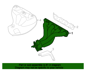 28510-2E000 - Exhaust Manifold 2012-2019 Kia | Kia.Parts
