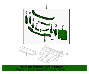 1990-2012 GM Radiator Support 19167125 GM | GMPartsDirect.com
