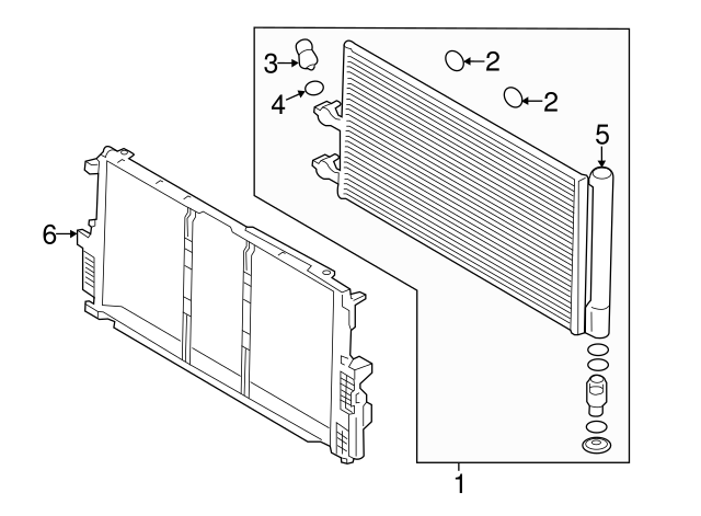 2017-2021 Volvo Frame 32224876 | TascaParts.com
