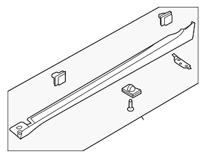 87751-3V000 - Rocker Molding - 2012-2017 Hyundai Azera | World OEM ...