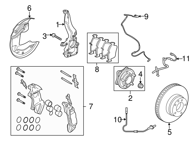 2007-2009 Land Rover Range Rover Sport Wear Indicator SEM500090 ...