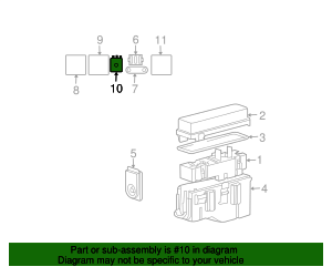 Genuine Relay for 2003-2011 Saab | Part# 13266316 | Over 30% Off All ...