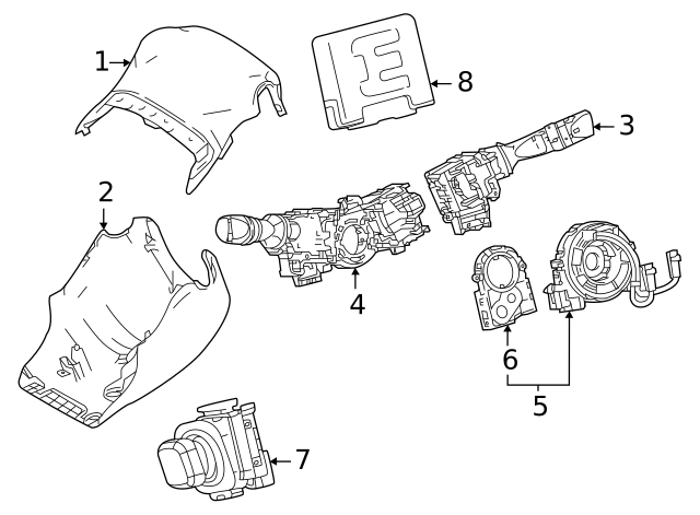 Genuine Toyota Control Module part# 89227-62010 for 2016-2020 Toyota ...