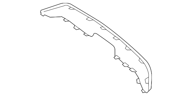 166-885-76-00 - Molding 2017-2019 Mercedes-Benz GLS 550 | Mercedes-Benz ...
