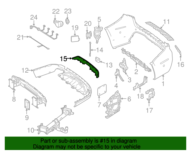 166-885-76-00 - Molding 2017-2019 Mercedes-Benz GLS 550 | Mercedes-Benz ...