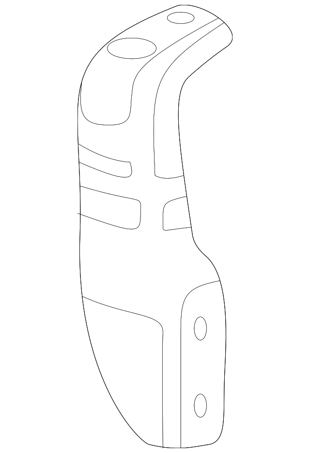 84751339 - Body Side Front Driver Side Fender Upper Front Bracket ...