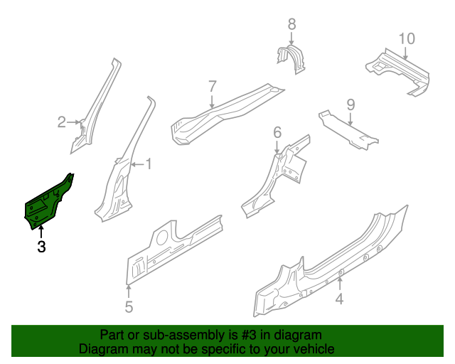 41-11-7-224-915 - Lower Reinforced - 2009-2016 BMW Z4 | BMW Parts Exchange