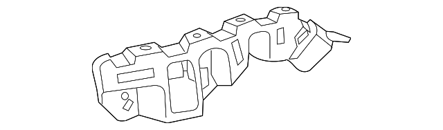 42488475 - Front Bumper Fascia Guide 2015-2016 Chevrolet Trax | Group 1 ...