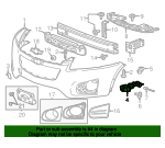 2015-2016 Chevrolet Trax Front Bumper Fascia Guide 42488475 ...