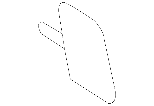 2015-2016 Chevrolet Trax Primed Front Bumper Fascia Tow Eye Access Hole ...