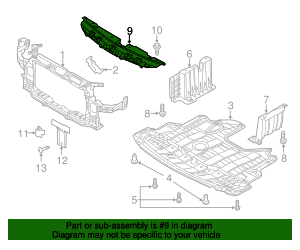 2017-2018 Kia OEM NEW 17-18 Kia Forte Forte5 Sedan Garnish Assembly ...