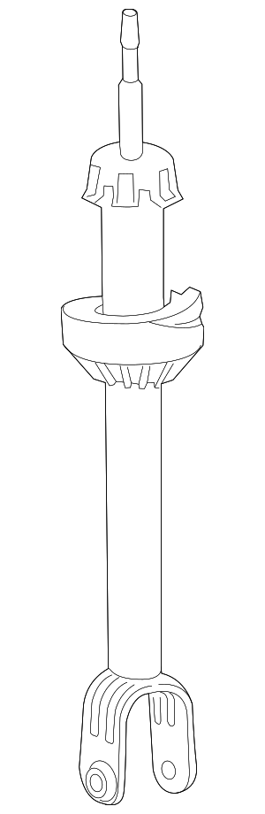 2016-2023 Jaguar XF Suspension Shock Absorber T2H30454 | JaguarParts.com