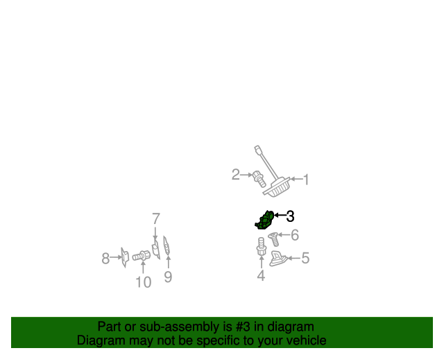 5808A119 - Lock Actuator 2014-2024 Mitsubishi | Mitsubishi Direct Parts