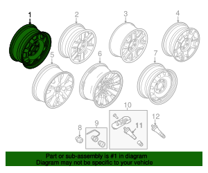 2010-2014 Ford F-150 Wheel, Steel AL3Z-1015-A | OEM Parts Online