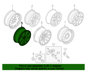 al3z1007h - 20\ Wheel 2010-2014 Ford F-150 | AutoNationParts.com