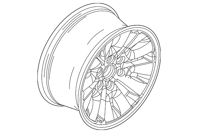 2012-2014 Ford F-150 Wheel CL3Z-1007-B | TascaParts.com