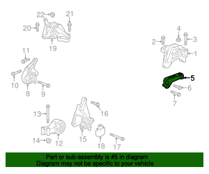 2013-2016 Buick Verano Engine Mount Bracket 13248508 | GMPartsDirect.com