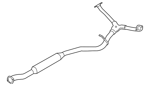 2015-2021 Subaru WRX STI Intermediate Pipe 44200VA020 | Subaru Parts Store