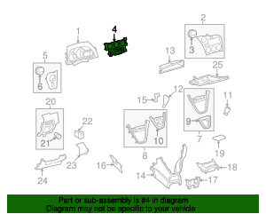 55406-02270 - Lower Panel - 2009-2013 Toyota Matrix | OEM Genuine ...