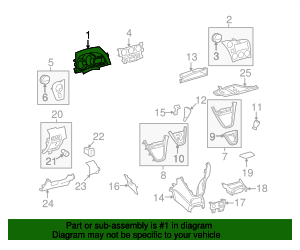 2009-2013 Toyota Matrix Cluster Bezel 55403-02140-B0 | Toyota Parts Center
