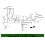 2017-2023 Land Rover Ft Lower Control Arm Castle Nut LR034221 ...