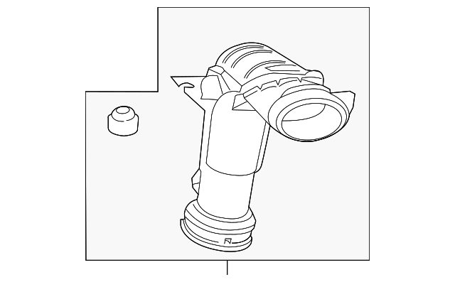 2017-2019 Ford Air Tube GV6Z-9C623-A | Varsity Ford