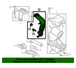 Ford GV6Z-9B659-A - Inlet Tube - 2017-2019 Ford | OEM Ford Part