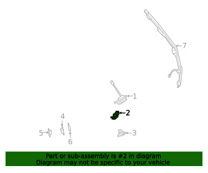 5808A172 - Lock Actuator - 2022-2024 Mitsubishi | Lasco Auto Parts