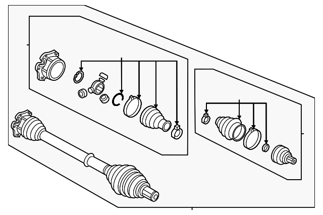 2017-2024 Audi Axle Assembly 8W0-407-271-M | Audi USA Parts