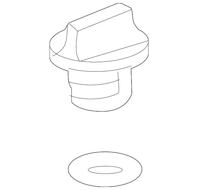 Engine Oil Filler Cap 12735356 GM | GMPartsDirect.com