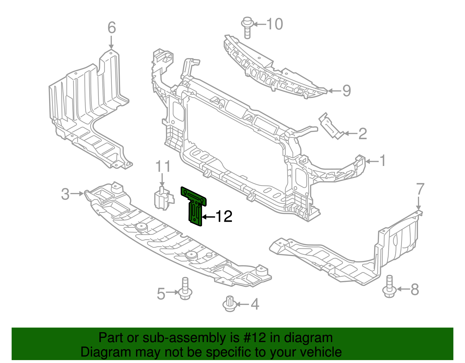 97281-3X000 - Temp Sensor Mount Bracket 2014-2018 Kia | Kia.Parts Store