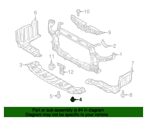 29110-B0000 - Under Cover 2017-2018 Kia | Kia.Parts Store