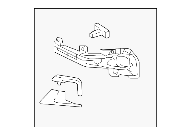 2016-2021 Toyota Land Cruiser Lower Grille 53104-60010 | OEM Parts Online