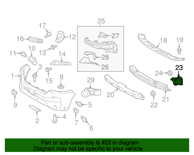 52025-60031 - Mount Bracket 2008-2021 Toyota Land Cruiser | Longo ...