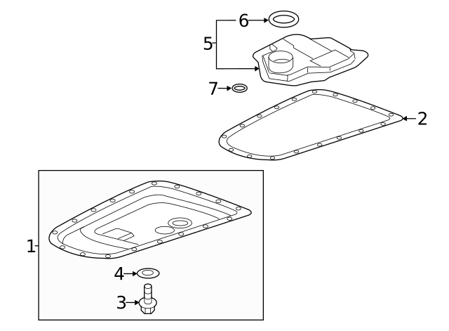 2705A013 Automatic Transmission Drain Plug Gasket 2008-2024 Mitsubishi ...