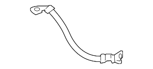 2010-2013 Hyundai Genesis Coupe Negative Cable 91860-2M000 | QuirkParts