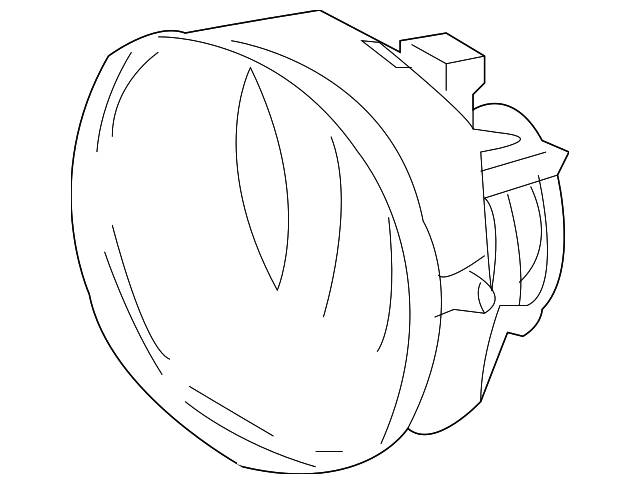 2005-2009 Toyota Fog Lamp Assembly 81221-42061 | OEM Parts Online