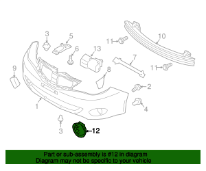 57731FG200 - Hole Cover - 2008-2014 Subaru Impreza | World OEM Parts Subaru