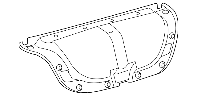 2007-2011 Toyota Camry Trunk Lid Trim 64719-06080-C0 | OEM Parts Online