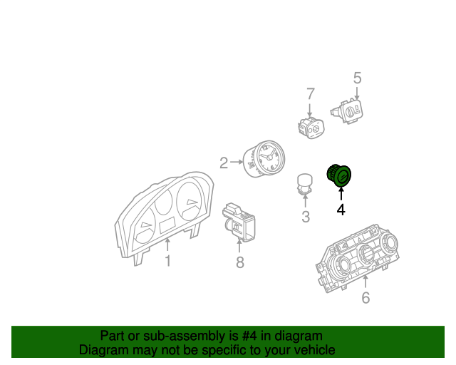 2010-2016 Land Rover Ignition Switch LR014015 | AutoNationParts.com