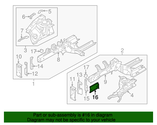 64651-B0000 - Extension Assembly 2017-2018 Kia | Kia.Parts Store