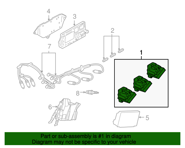 1986-1991 GM Ignition Coil 19418991 | Auto Parts Express