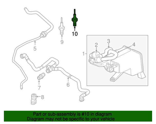 958-906-262-H - Oxygen Sensor 2011-2018 Porsche Cayenne ...