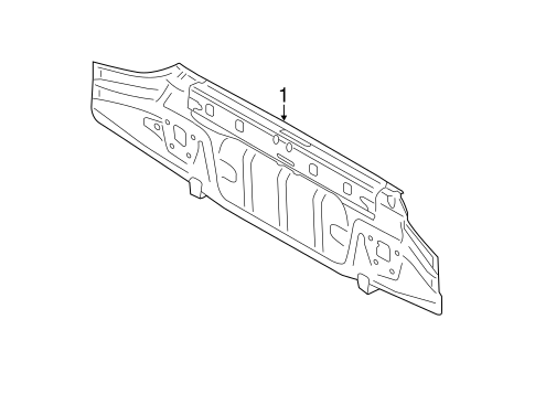 Rear Body for 2016 Subaru Outback | SubaruOnlineParts.com