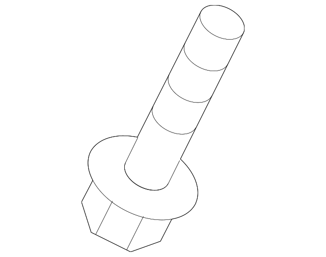 N-912-736-01 - Engine Cradle Mount Bolt 2019-2023 Audi | Audi OEM Parts