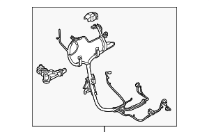 PL3Z-14300-C - Battery Cable Harness - 2021-2025 Ford F-150 | Lasco ...