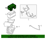 2015-2025 Ford Battery Cover KL3Z-10A687-A | OEM Parts Online
