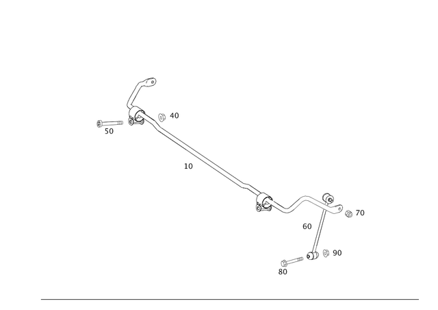 212-326-14-65 - Torsion Bar 2010-2018 Mercedes-Benz | Mercedes-Benz USA ...