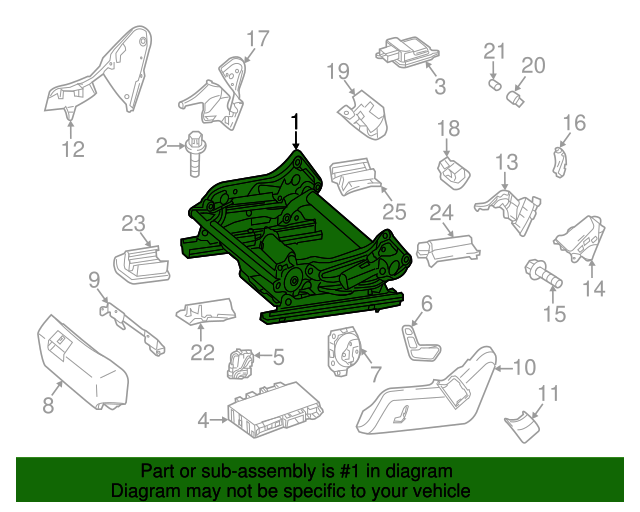 2009-2018 Mercedes-Benz Height Adjustment 212-910-35-36 | Mercedes-Benz ...